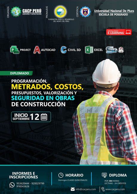 Cacp Per Diplomado Programaci N Metrados Costos Presupuestos