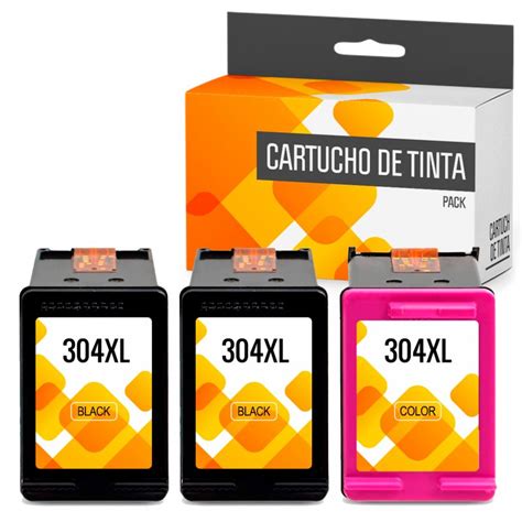 Cartuchos Tinta Compatible Con Hp Xl Negro Tricolor Pack