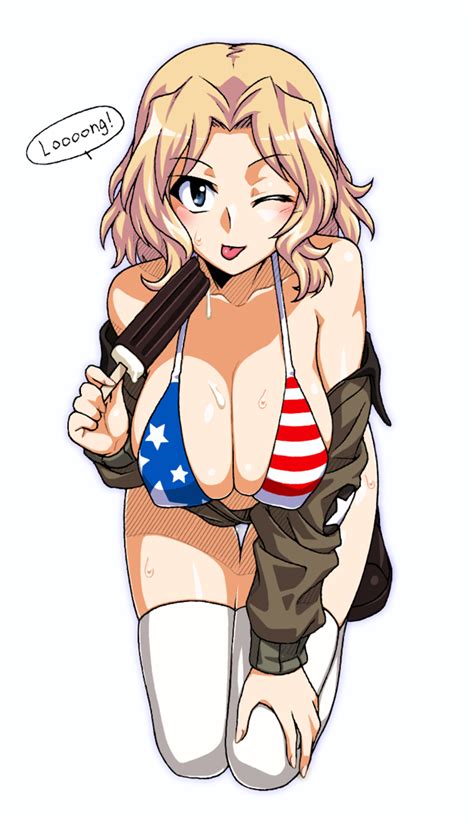 Kay Girls Und Panzer Drawn By Oosaka Kanagawa Danbooru