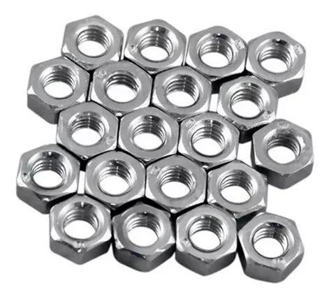 Tuerca Hexagonal Galvanizada Paquete C Piezas Unc