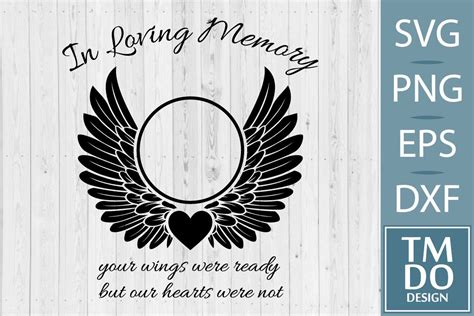 In Loving Memory SVG Memorial SVG RIP Graphic By TMDOdesign