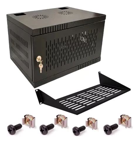 Rack Gabinete Ru Pared Con Bandeja Cuotas Sin Inter S