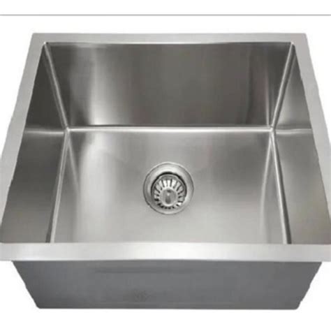 Cuba Inox Quadrada 40x40 Sobrepor Leroy Merlin