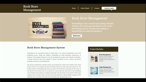 python django and mysql project on book store management system youtube