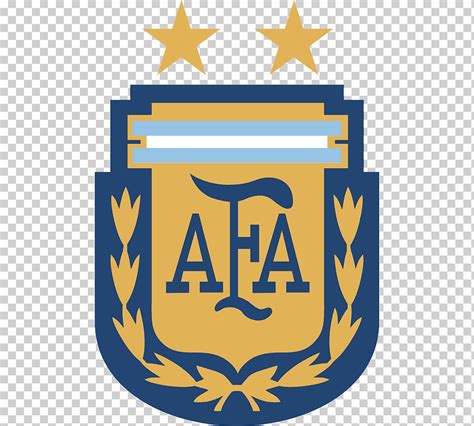Ilustración del logotipo de afa marrón y azul logotipo de fútbol de la