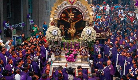 Procesión Señor de los Milagro Octubre 2023 fecha en la que sale días