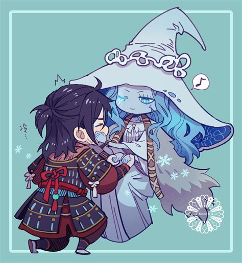 Ranni The Witch Tarnished And Samurai Elden Ring Drawn By Shinzui