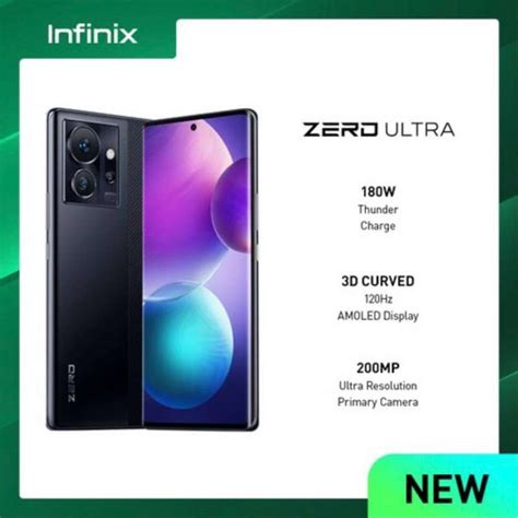 Jual Infinix Zero Ultra 5G 8GB 256GB Dimensity 920 200MP Triple