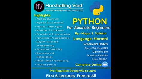 Python For Absolute Beginners Ab P Open To All Lecture Youtube