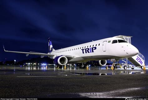 PP PJO TRIP Linhas Aéreas Embraer ERJ 190LR ERJ 190 100 LR Photo by