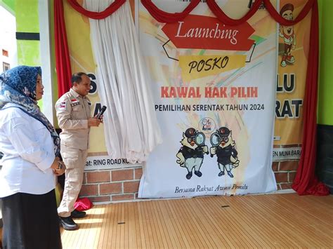 Bawaslu Mubar Launching Posko Kawal Hak Pilih Ini Tujuannya Berita