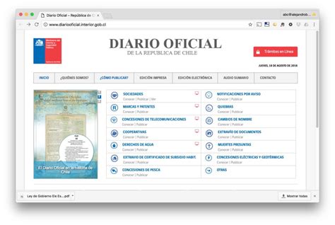 Del Papel A Lo Digital En Diario Oficial Pero Falta Mucho El