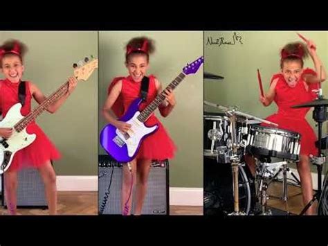 Ten Year Old YouTube Sensation Nandi Bushell Took On Metallica S Enter
