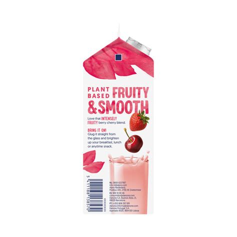 Alpro Preparado Fermentado De Soja Para Beber Con Fresa Y Cereza