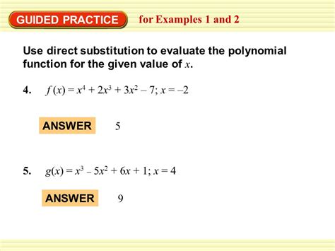 example 1 identify polynomial functions ppt video online download