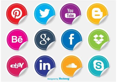 Beautiful Free Social Media Icon Sets For Your Website