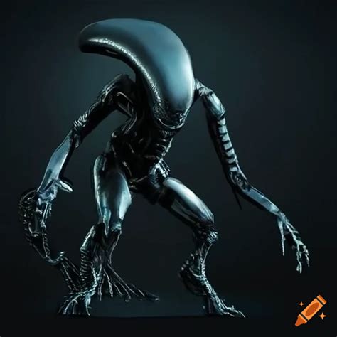 Robotic Xenomorph On Craiyon