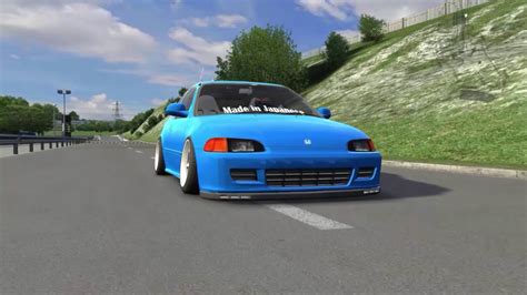 Lfs Honda Civic Eg Klip Youtube