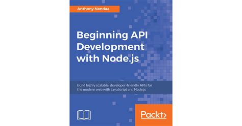 beginning api development with node js [book]