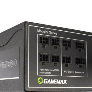 Fuente De Poder Gamemax Gm W Semi Modular Plus Silver Halion
