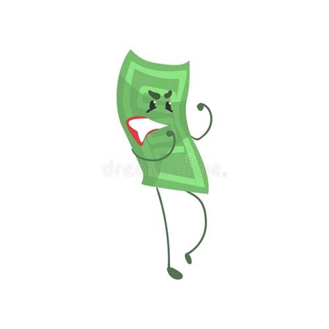 Cartoon Hundred Dollar Bills Stock Illustration Illustration Of