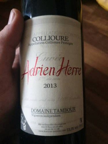 Cave Tambour Cuv E Adrien Herre Collioure Vivino Us