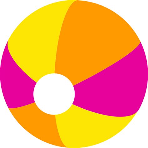 Beach Ball Clipart Without Background Clip Art Library