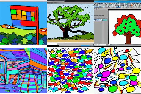 Microsoft Paint Drawing Stable Diffusion Openart