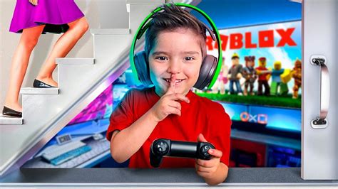 I Built A SECRET Gaming Room To Hide From My Mom YouTube