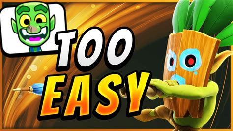 EASIEST LOG BAIT DECK In CLASH ROYALE YouTube