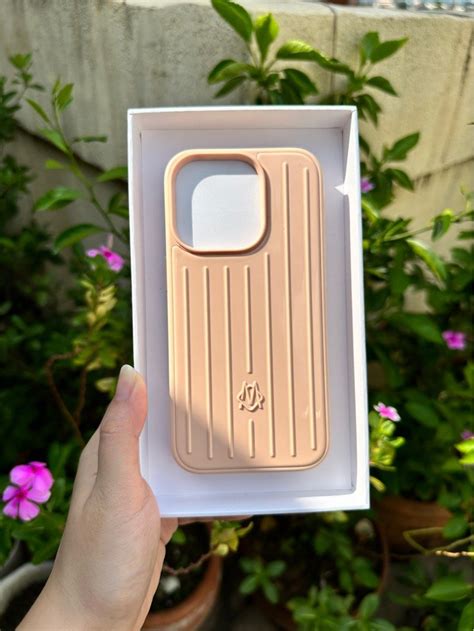 Rimowa Petal Pink For Iphone Pro Mobile Phones Gadgets Mobile