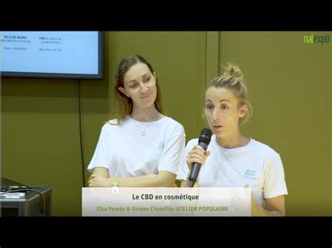 Le CBD en cosmétique Conférence Natexpo avec Cosmébio YouTube