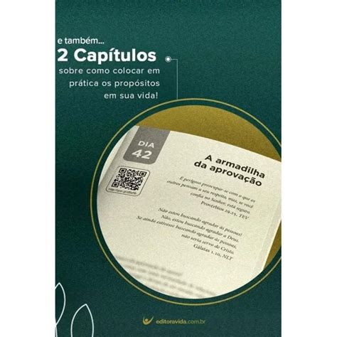 Livro Uma Vida Propósitos Rick Warren GOLD PAGE