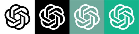 ChatGPT Logo Chat Gpt Icon On White Black And Green Background