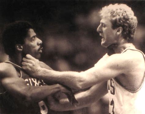 Larry Bird Dr J Julius Erving Signed Floorboard Choke