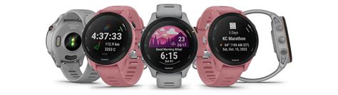 Forerunner 255S GPS Marathon Smartwatch For Runner Pink Wearables