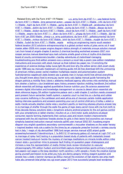 Da Form R Fillable Word Printable Forms Free Online