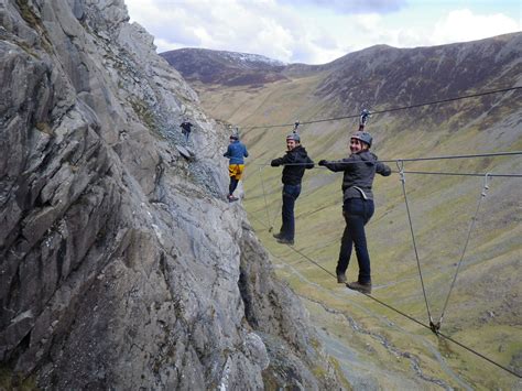 Via Ferrata Cumbria Cumbria Lake District Bradley Mountain