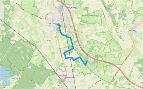 Hamminkeln Circular Route A1 Hiking Trail Nordrhein Westfalen Pacer