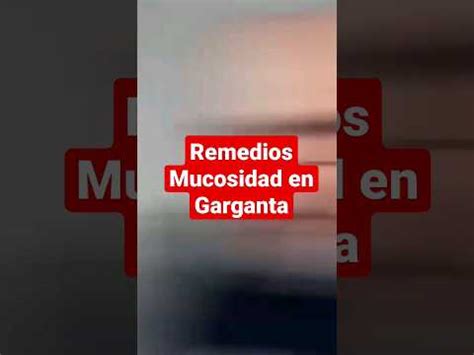 Descubre la solución definitiva para eliminar la mucosidad en la