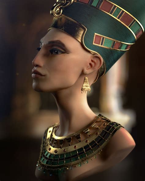 Nefertiti Ancient Egyptian Jewelry Egypt Queen