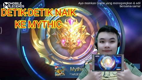 DETIK DETIK NAIK KE MYTHIC S18 PAKAI HERO YU ZHONG MOBILE LEGENDS