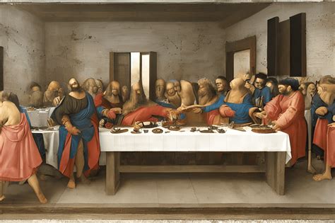 The Last Supper By Leonardo Da Vinci Creative Fabrica