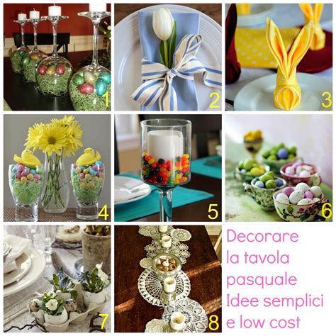 Come Decorare E Addobbare La Tavola Pasquale Tavola Pasquale