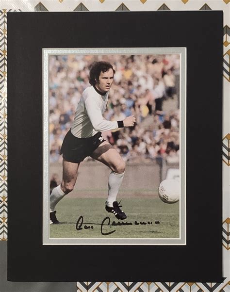 Fußball Weltmeisterschaft Franz Beckenbauer Photograph Catawiki