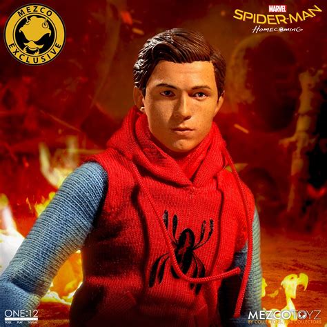 Spider Man Homecoming Homemade Suit Spider Man By Mezco The Toyark