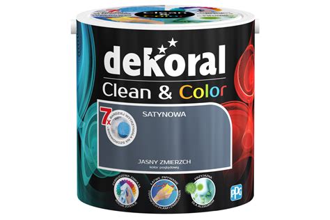 Farba Dekoral Jasny Zmierzch Clean Colour Lateksowa 2 5 L Sklep