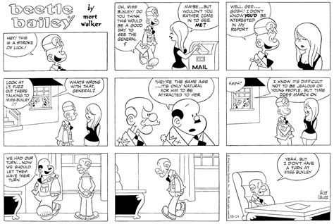 How Beetle Bailey Was Forced To Transform Miss Buxley