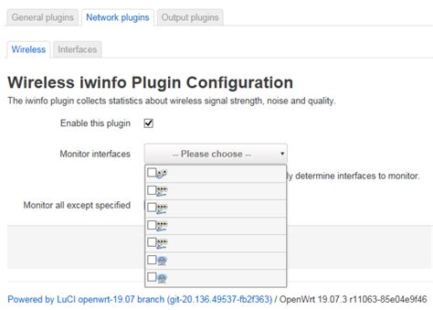 packages luci app statistics and luci app vnstat need to be fixed installing and using openwrt