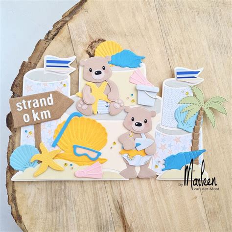 Marianne Design Craft Stencil Sandcastle By Marleen HobbyVision